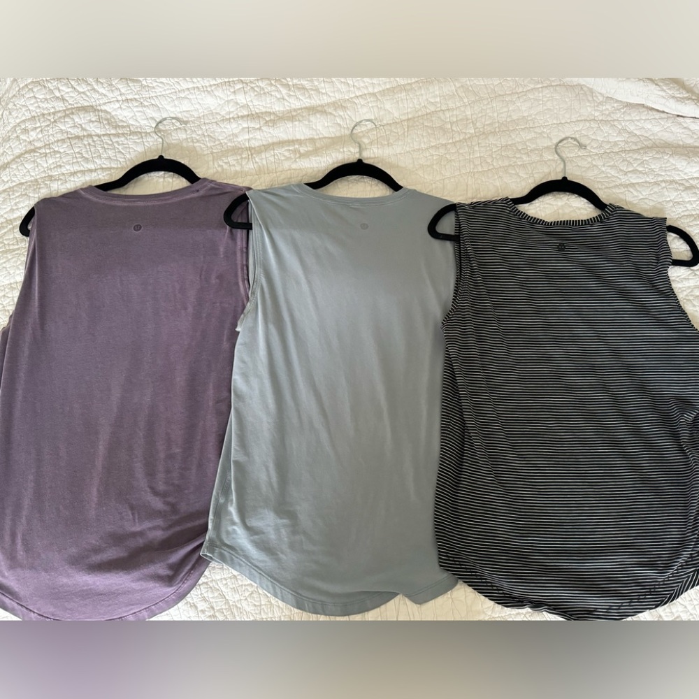 Two Lululemon Tanks - Gem